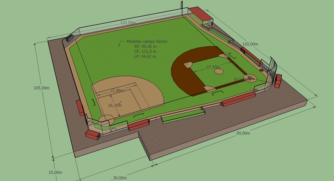 Aprobada la construcción del campo de béisbol en Santander | FCBS